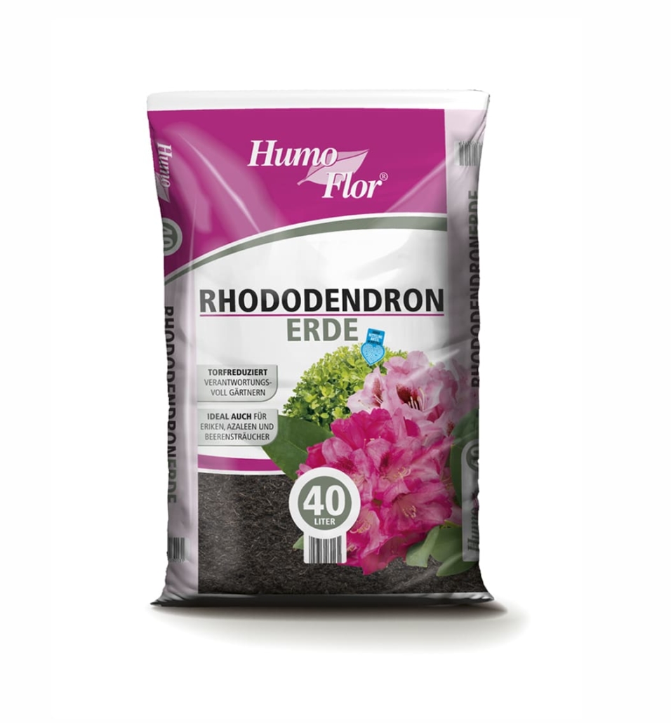 Rhododendronerde Fr Himbeeren